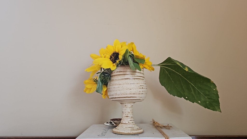 Sunflowers and small round yellow plums.⁹ – ROADS WE TRAVEL AND ...